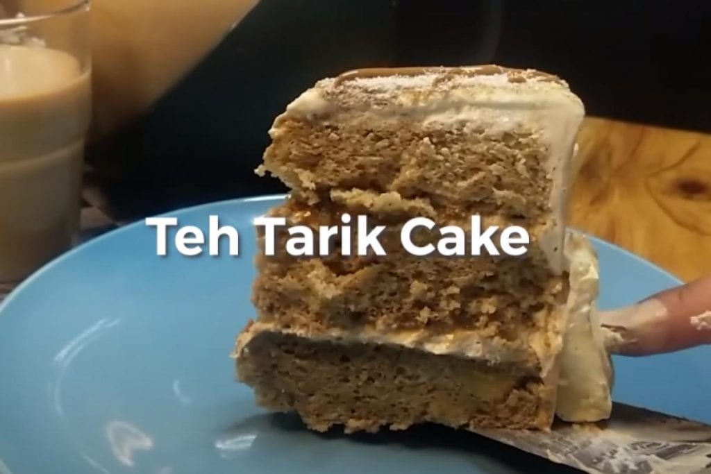Teh Tarik Cake Recipe Malaysia | How to Make Milk Tea Cake
