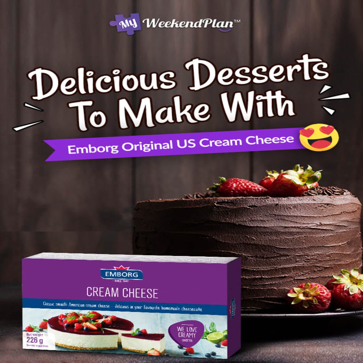Delicious Desserts To Make With Emborg Original US Cream Cheese