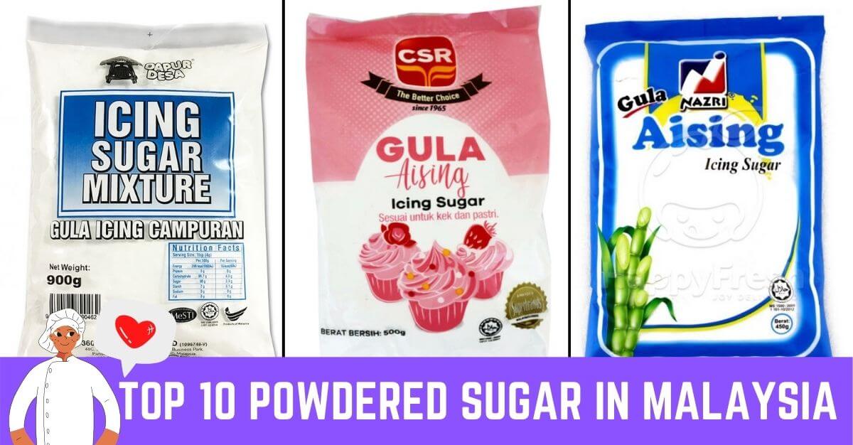 Top 10 Powdered Sugar in Malaysia | Baking Essentials