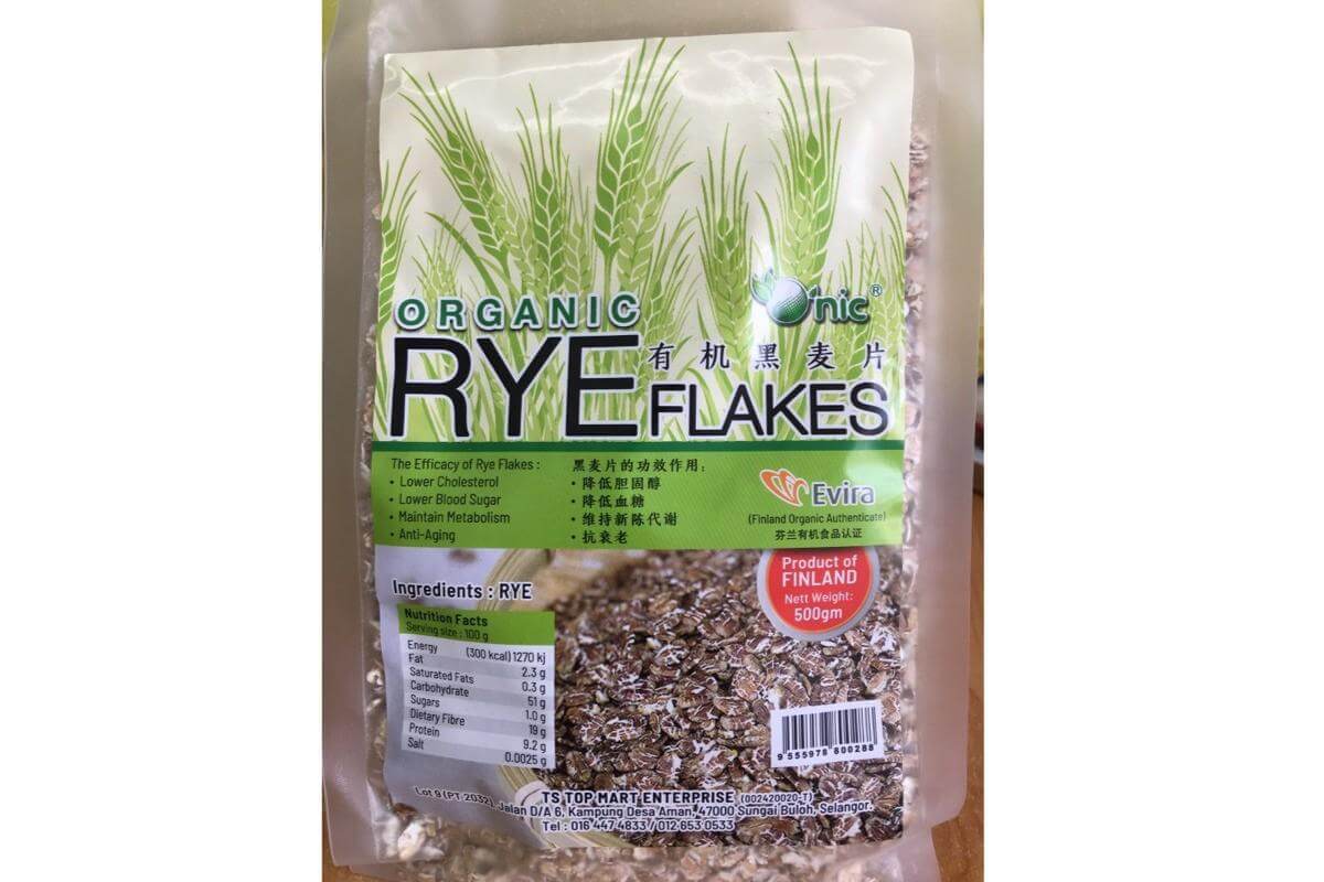 Top 10 Rye Flakes in Malaysia 2023 | Organic Rye Flakes