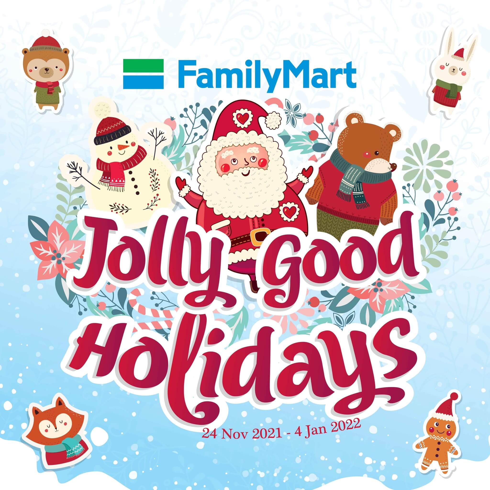 Family Mart Holidays Promotion Until 4 Jan 2022! | My Weekend Plan