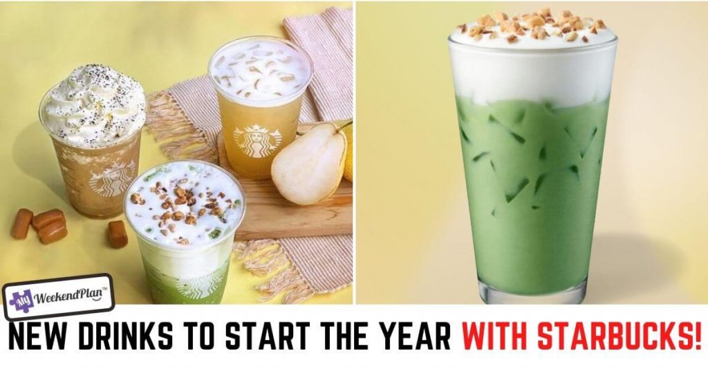 NEW Drinks To Start The Year With Starbucks! | 2022 New Beverages