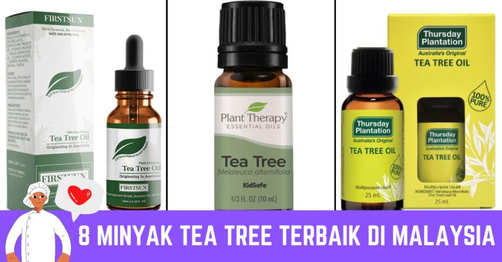8 Minyak Tea Tree Terbaik di Malaysia 2023 | Anti jerawat!