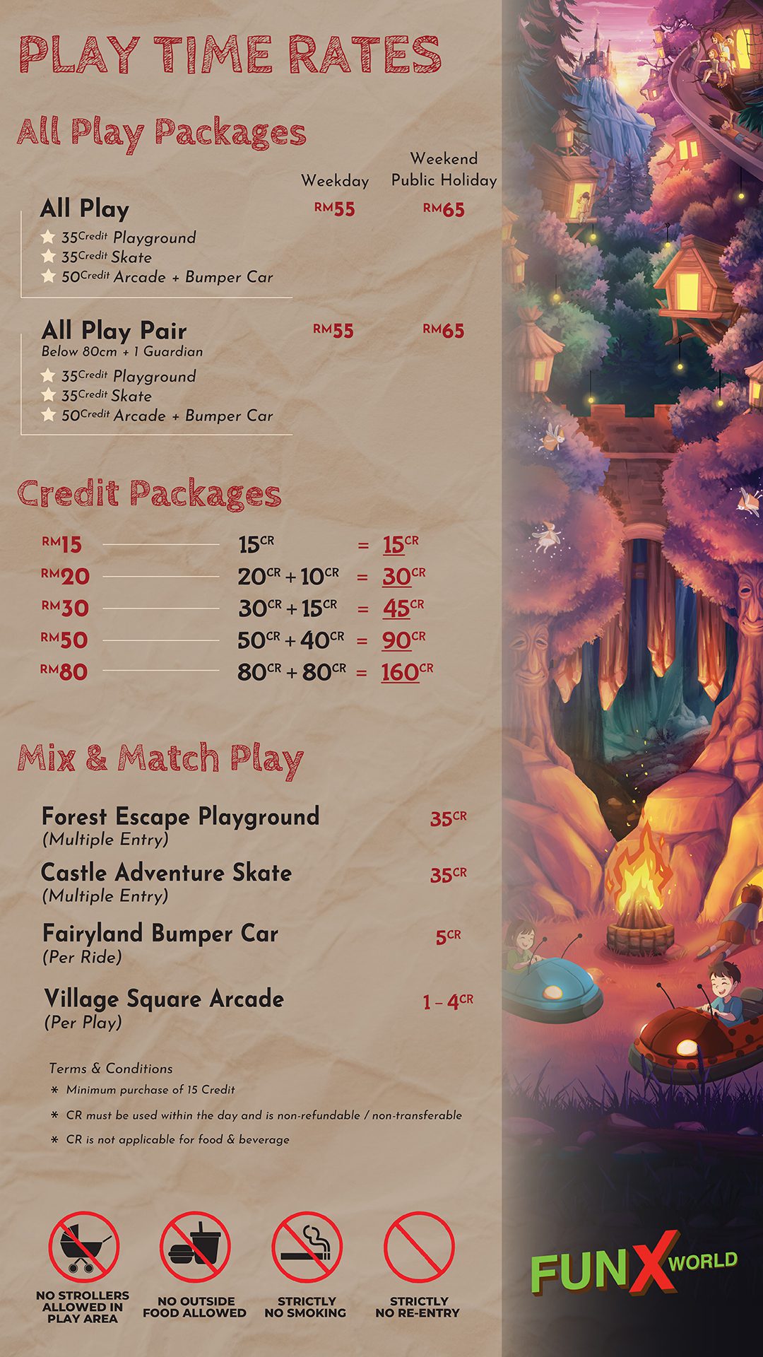 Venture Into the Fairyland at Fun X World