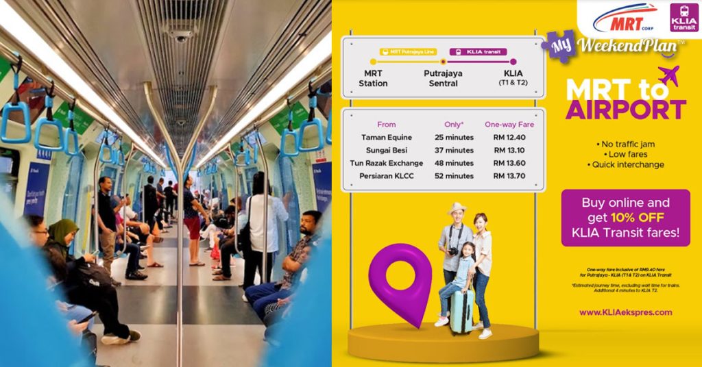 Now You Can Take The MRT to The Airport to Avoid Traffic Jam