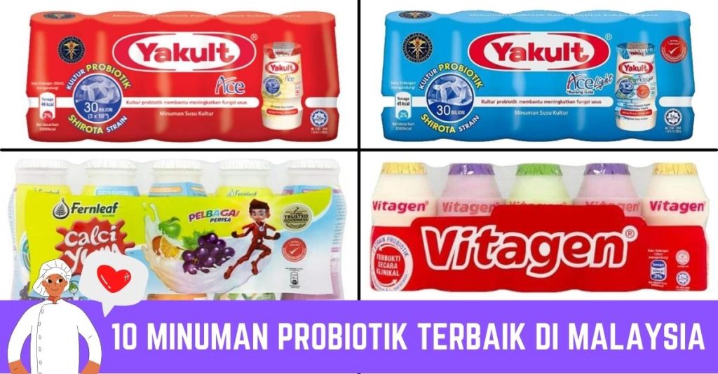 10 Minuman Probiotik Terbaik di Malaysia 2023 | Berkhasiat & Enak