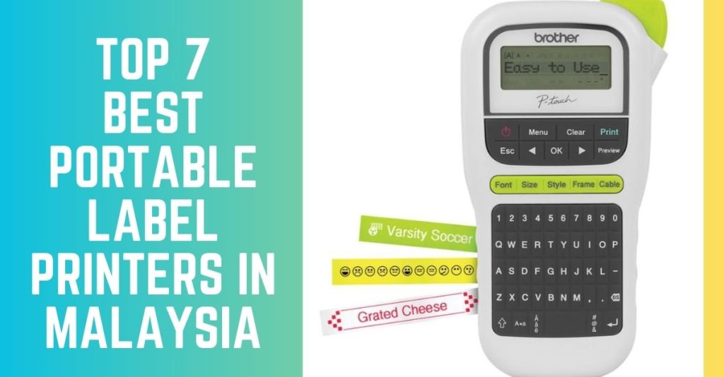 Top 7 Best Portable Label Printers in Malaysia 2025 | Convenient ...